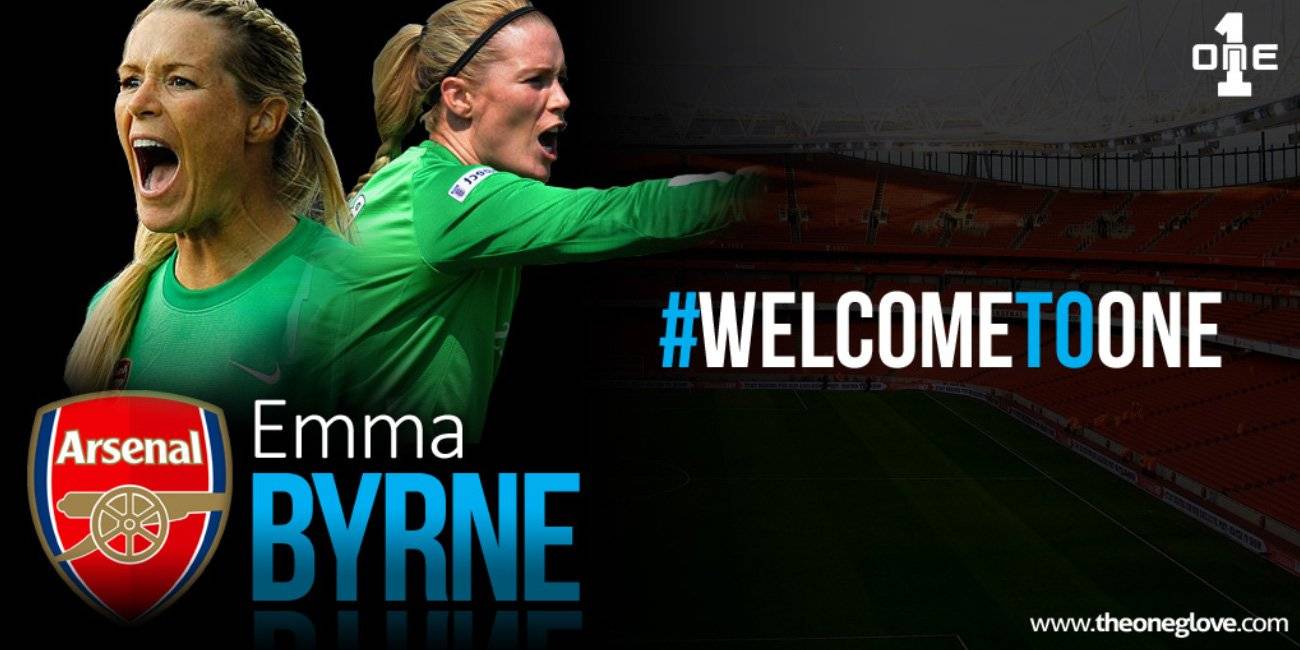 #WelcomeToOne: Arsenal's Emma Byrne Joins – The One Glove