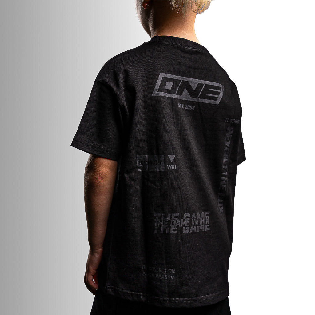Junior OG Collective Box Tee | Premium Black Oversized T-Shirt | One ...
